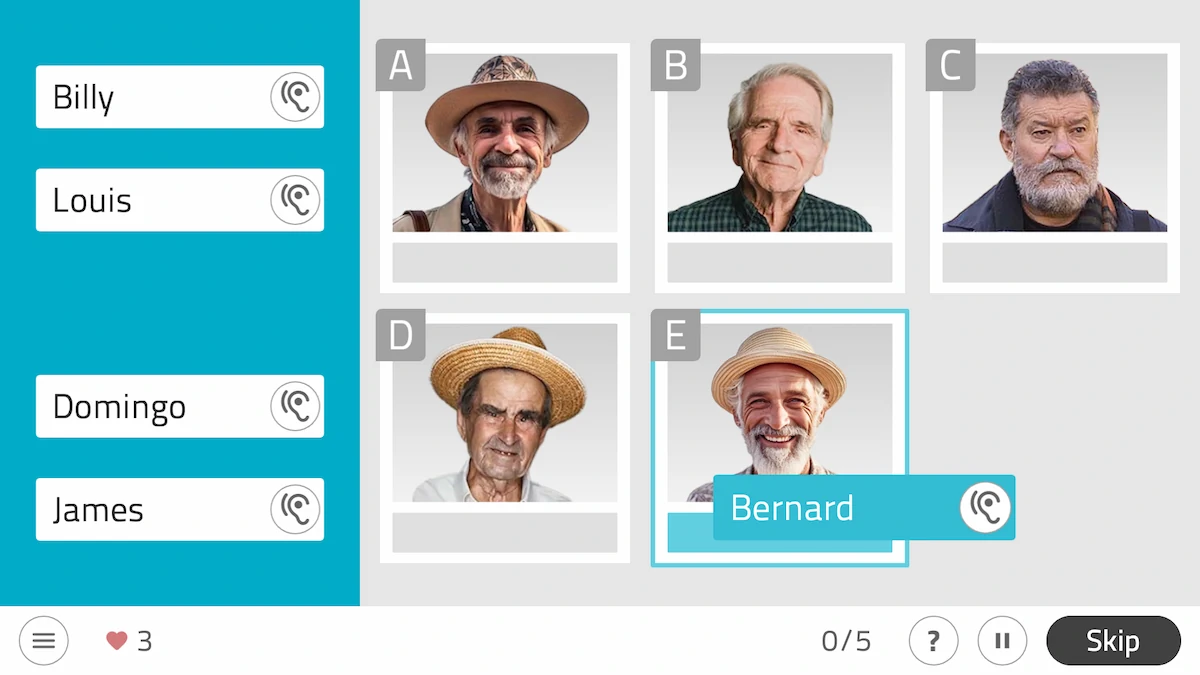 Game for Remembering Names